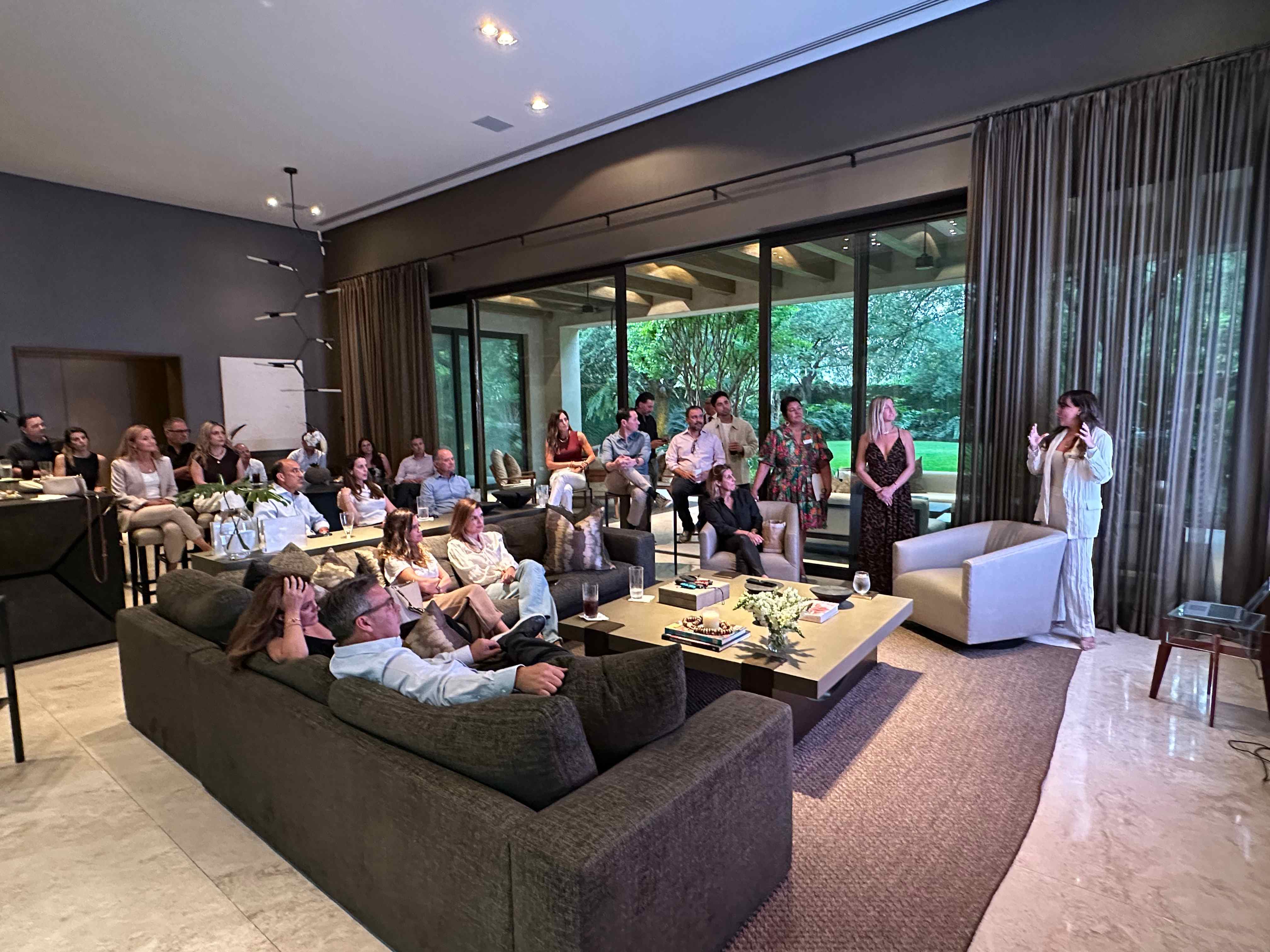 Members Only Mixer at a Member's Home in Monterrey