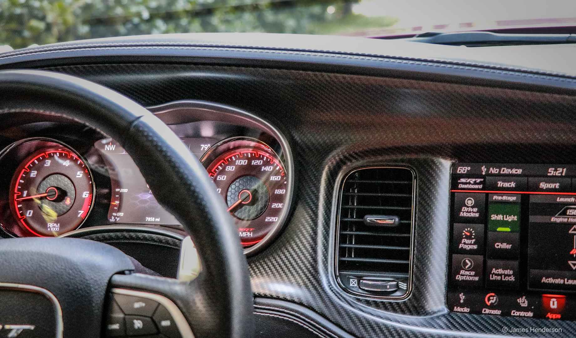 hellcat charger interior